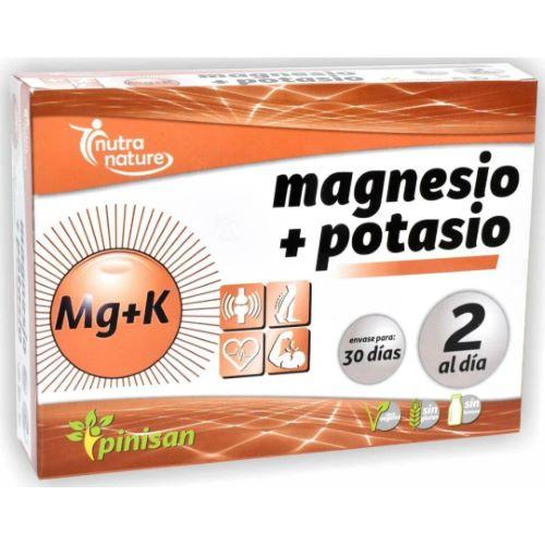 Magnesio + Potasio 60 comprimidos. Pinisan | PARAFARMACIA GEMA MEDINA